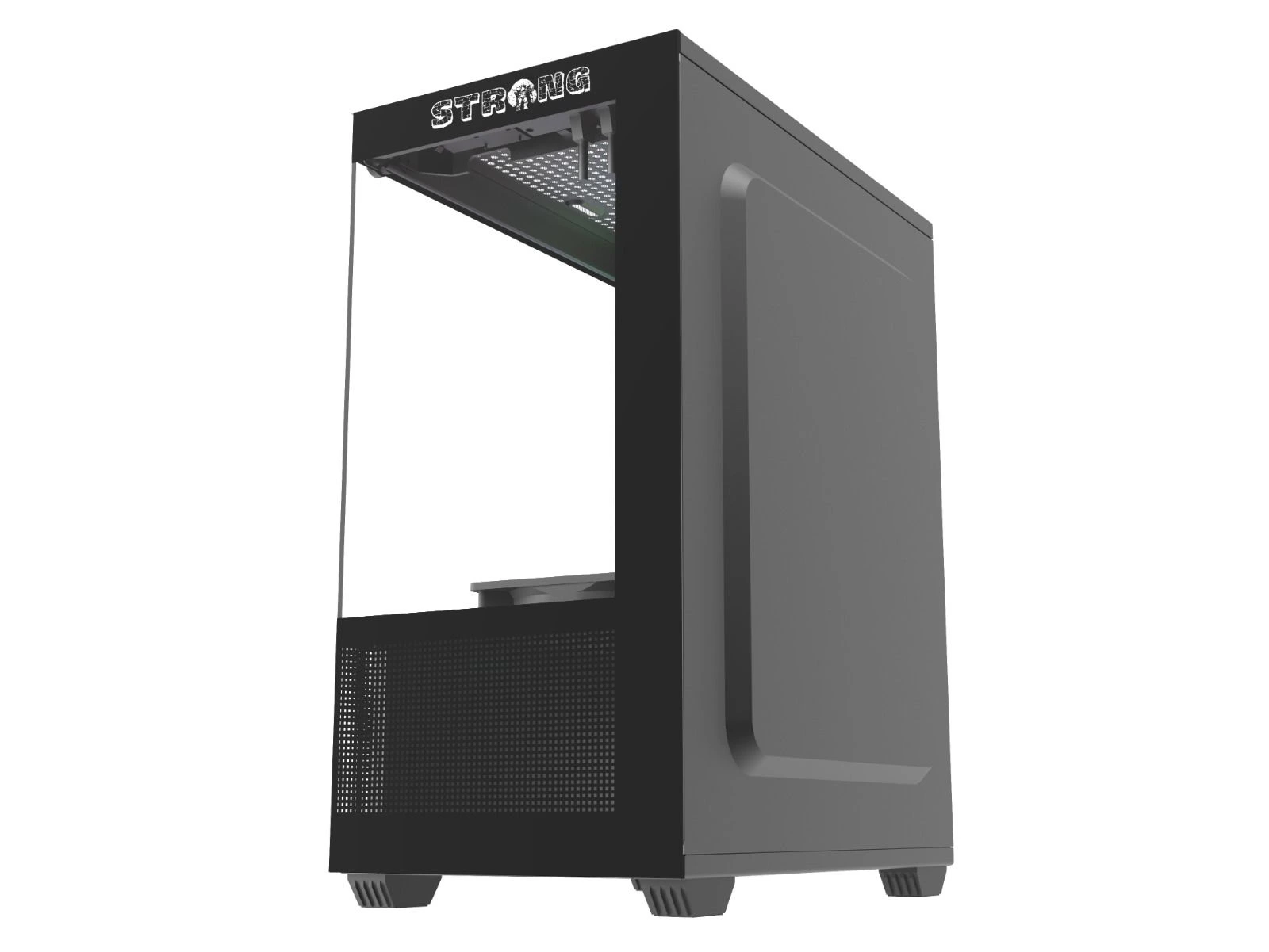 Strong Berry Siyah 3x 120MM Argb Matx Gaming Bilgisayar Kasası Powersız